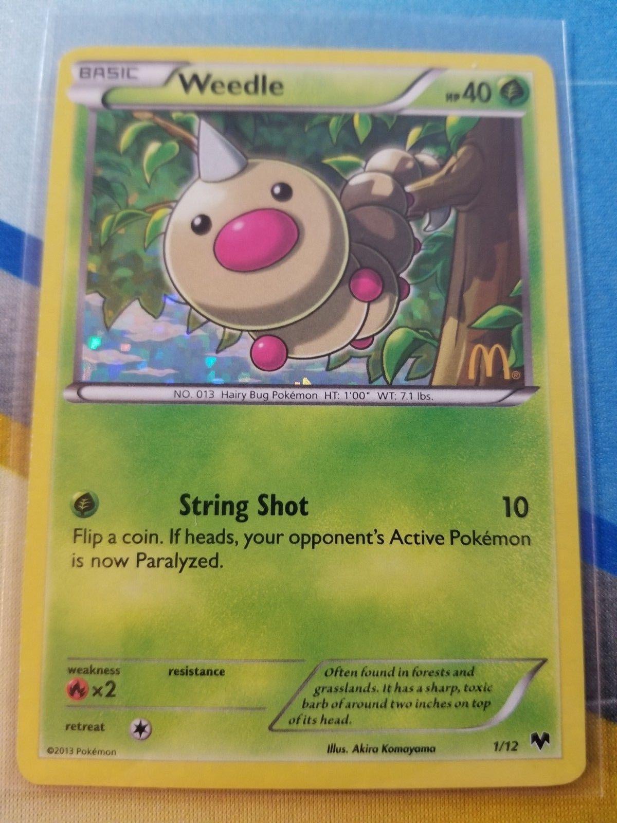 Weedle #1 Prices | Pokemon McDonalds 2014 | Pokemon Cards