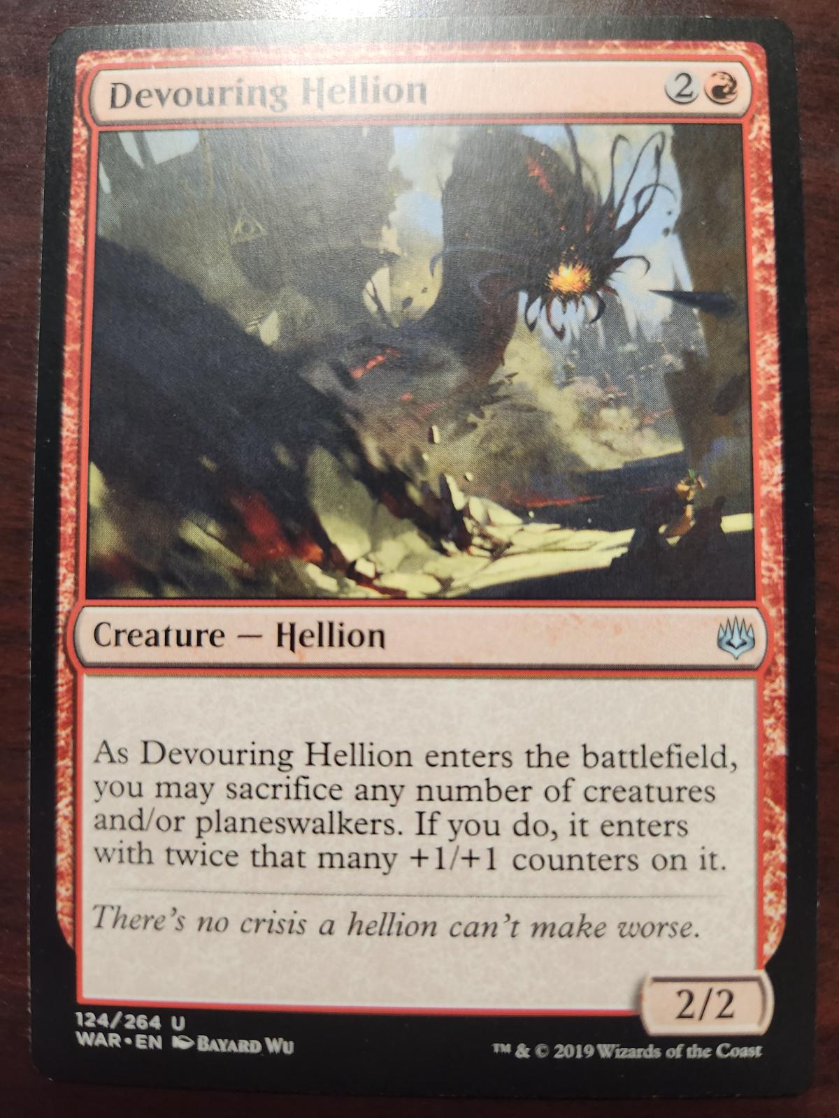 Devouring Hellion #124 Prices | Magic War of the Spark | Magic Cards