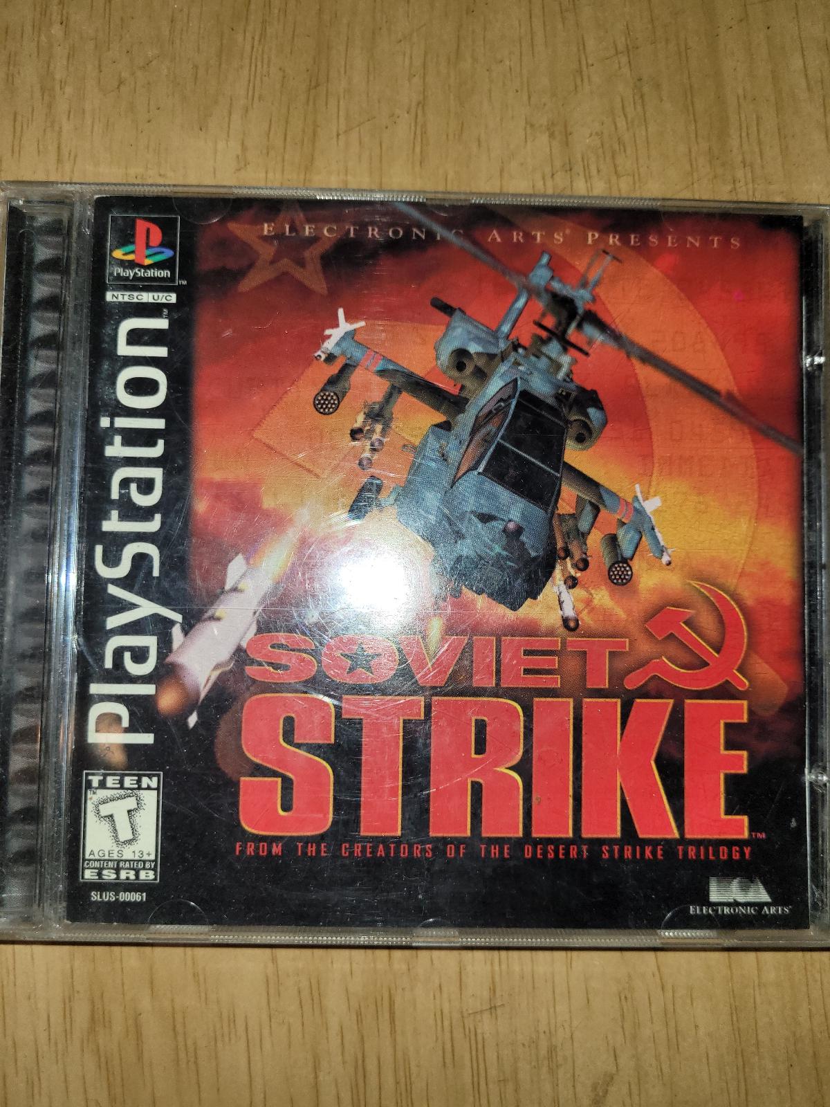 Soviet Strike | Item, Box, and Manual | Playstation
