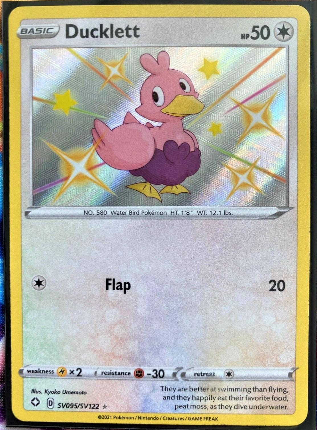 Ducklett #SV095 Prices | Pokemon Shining Fates | Pokemon Cards