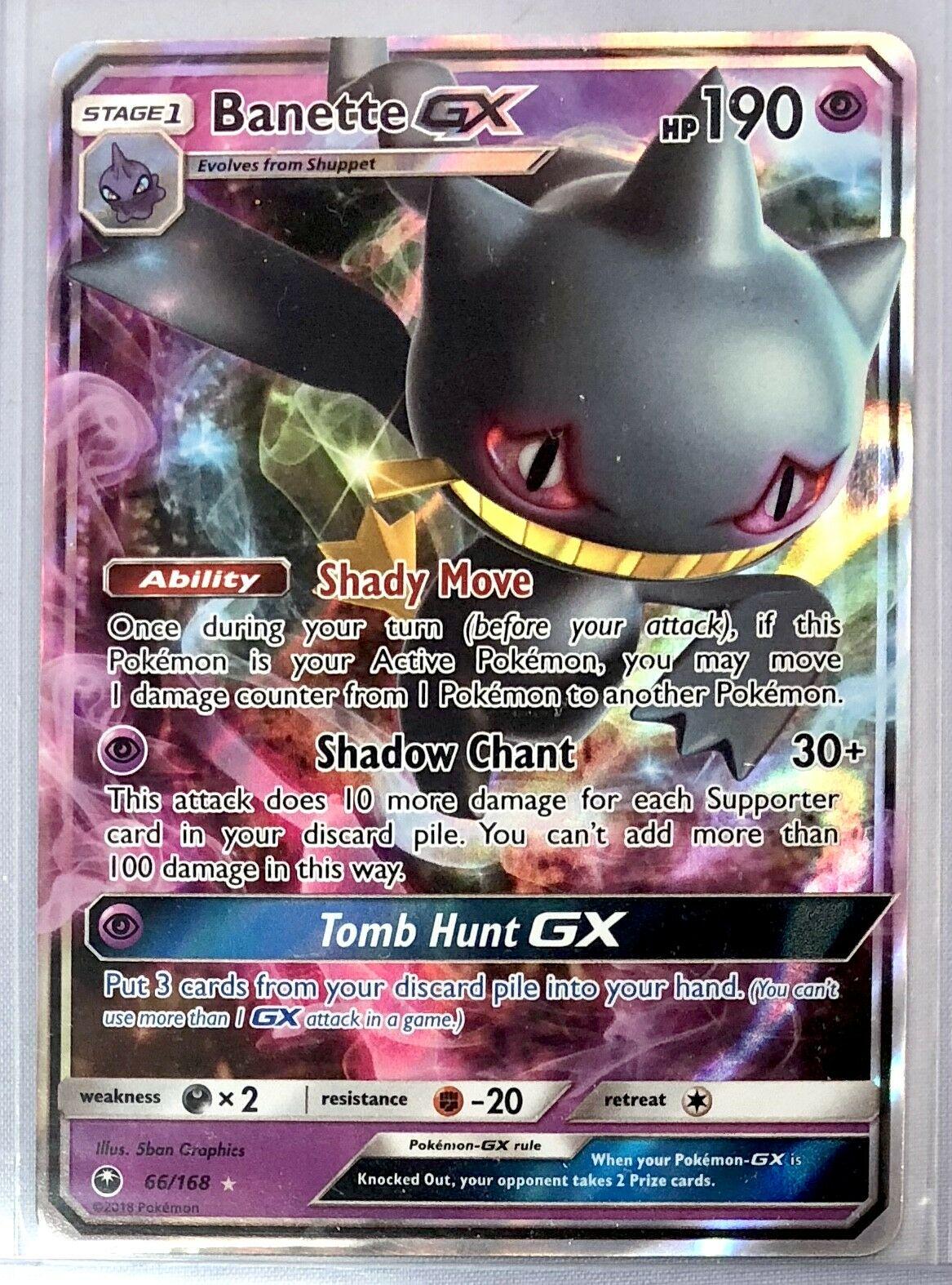 Banette GX #66 Prices | Pokemon Celestial Storm | Pokemon Cards