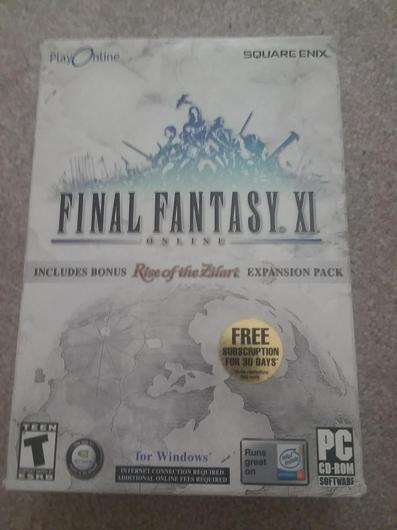 Final Fantasy XI | New Item, Box, and Manual | PC Games