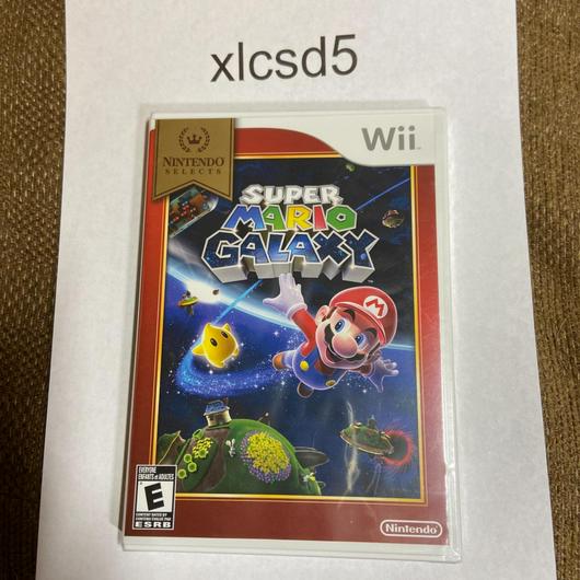 Super Mario Galaxy [Nintendo Selects] | New Item, Box, and Manual | Wii
