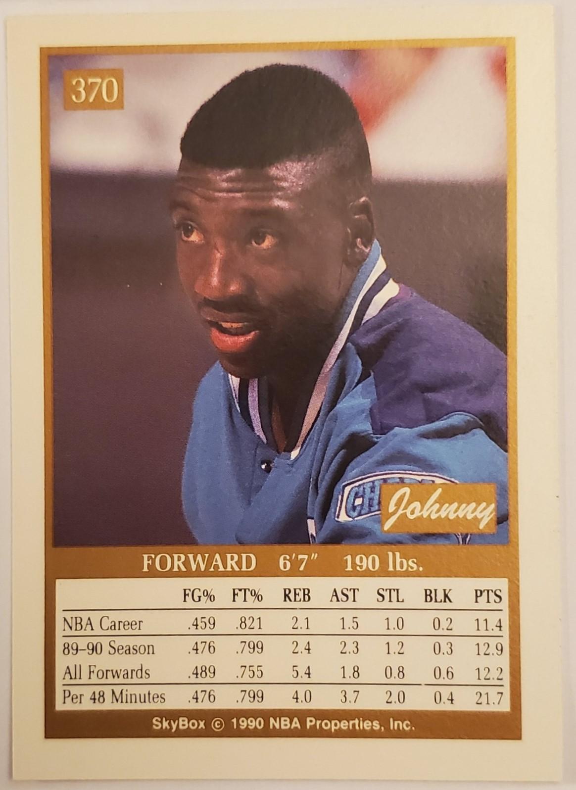 Johnny Newman #370 Prices | 1990 Skybox | Basketball Cards