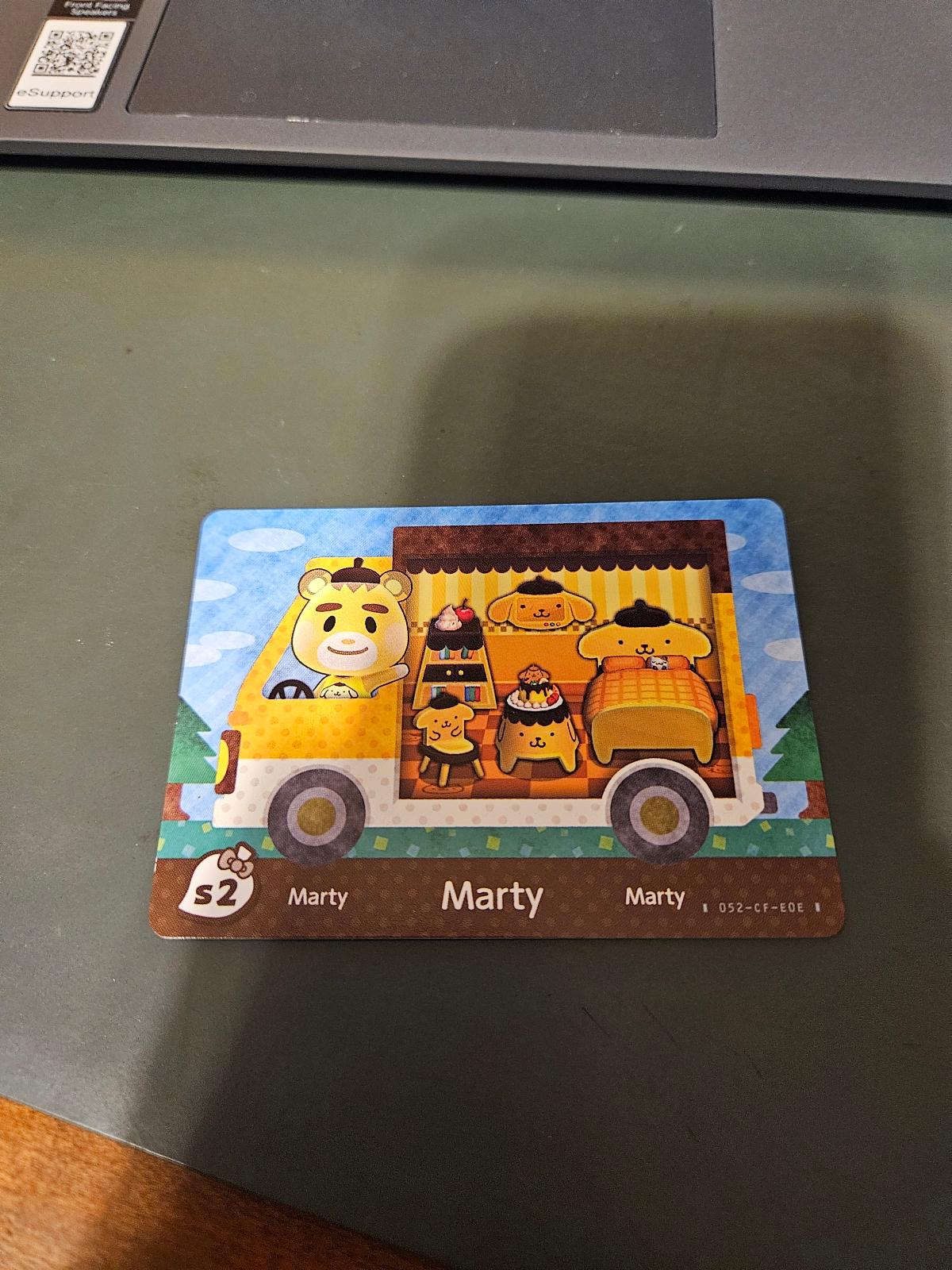 Marty #S2 [Animal Crossing Sanrio] | Item only | Amiibo Cards