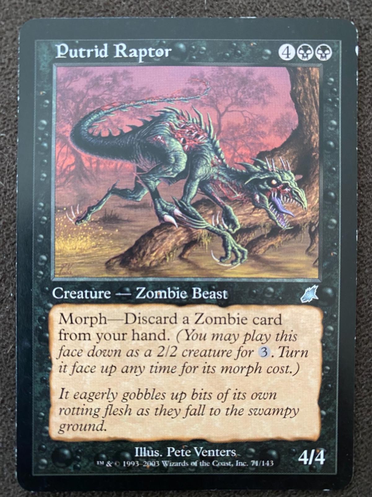 Putrid Raptor Prices | Magic Scourge | Magic Cards