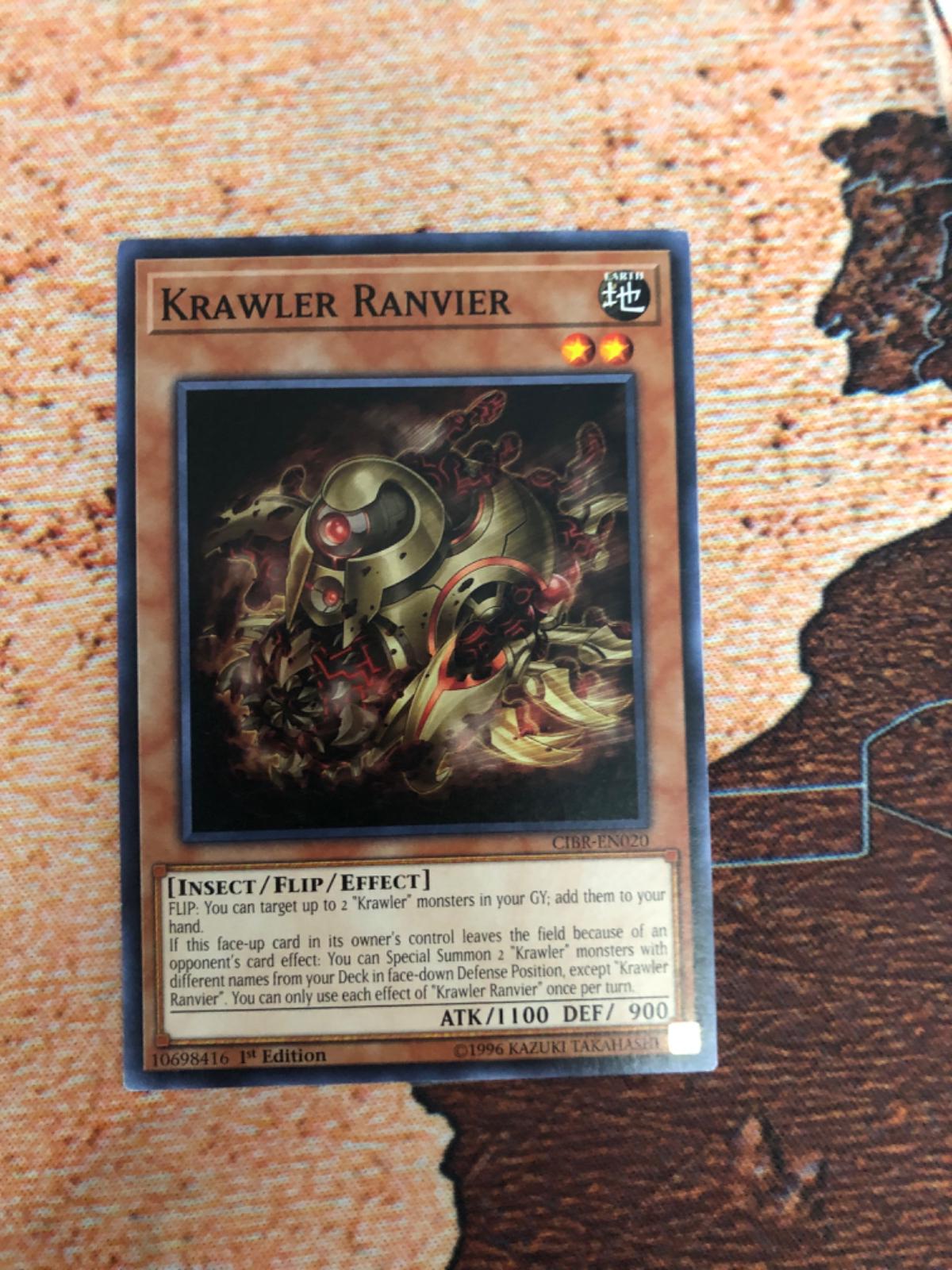 Krawler Ranvier [1st Edition] | Ungraded | YuGiOh Circuit Break