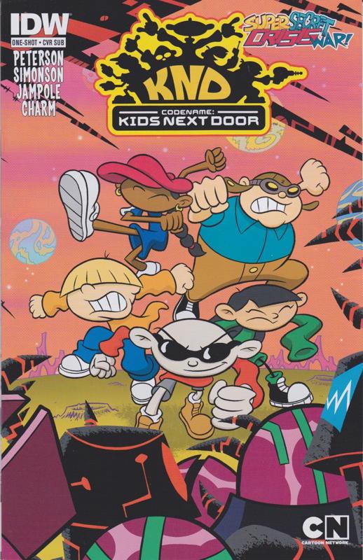 Super Secret Crisis War Codename Kids Next Door [Subscription] #1 (2014) Prices | Super Secret ...