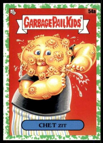 CHET Zit [Green] #54a Prices | Garbage Pail Kids Food Fight | Garbage ...