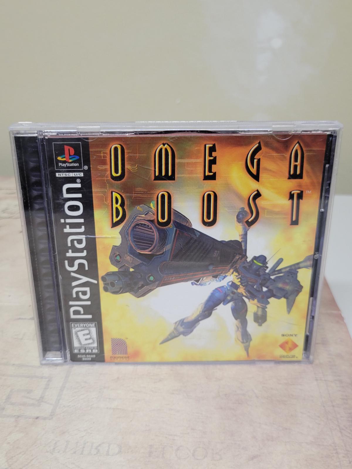Omega Boost | Item, Box, and Manual | Playstation