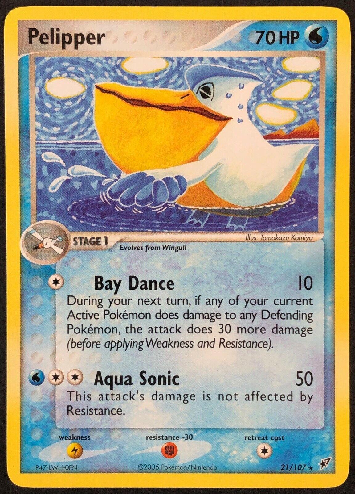 Pelipper #21 Prices | Pokemon Deoxys | Pokemon Cards