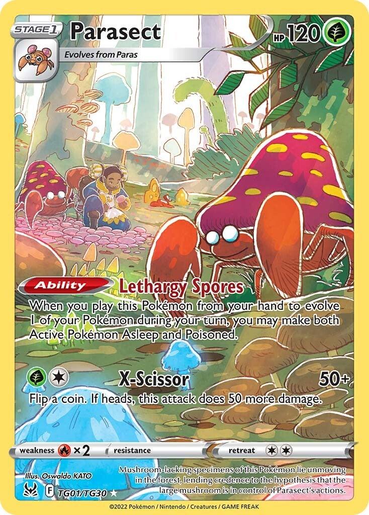 Parasect #TG01 Prices | Pokemon Lost Origin | Pokemon Cards