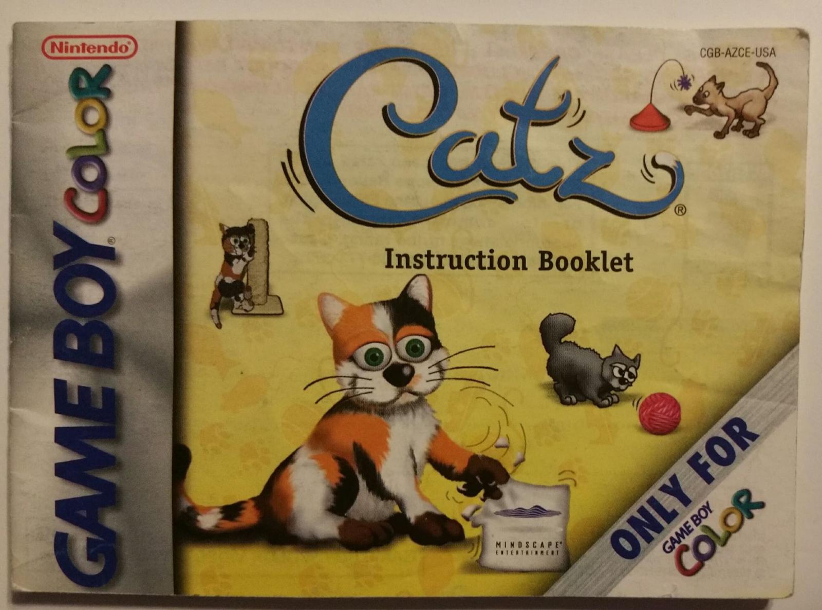 Catz | Manual only | GameBoy Color