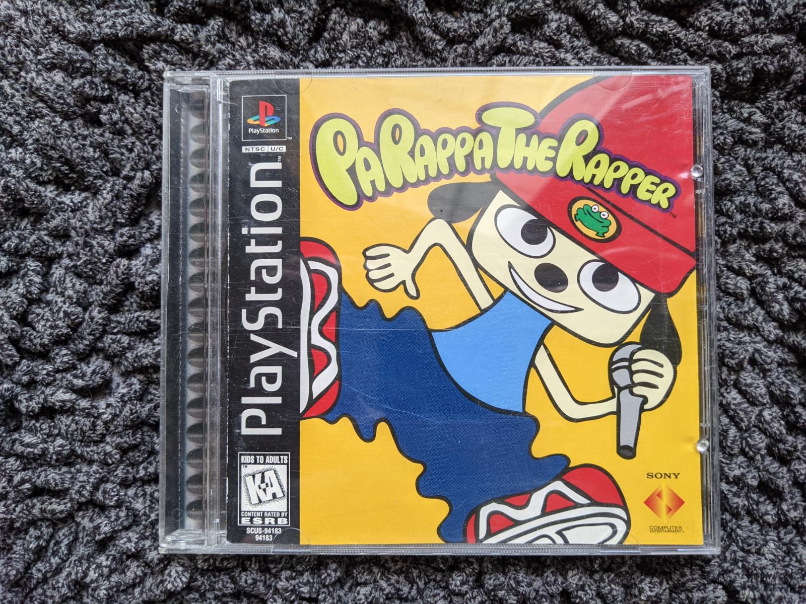 PaRappa the Rapper | Item, Box, and Manual | Playstation