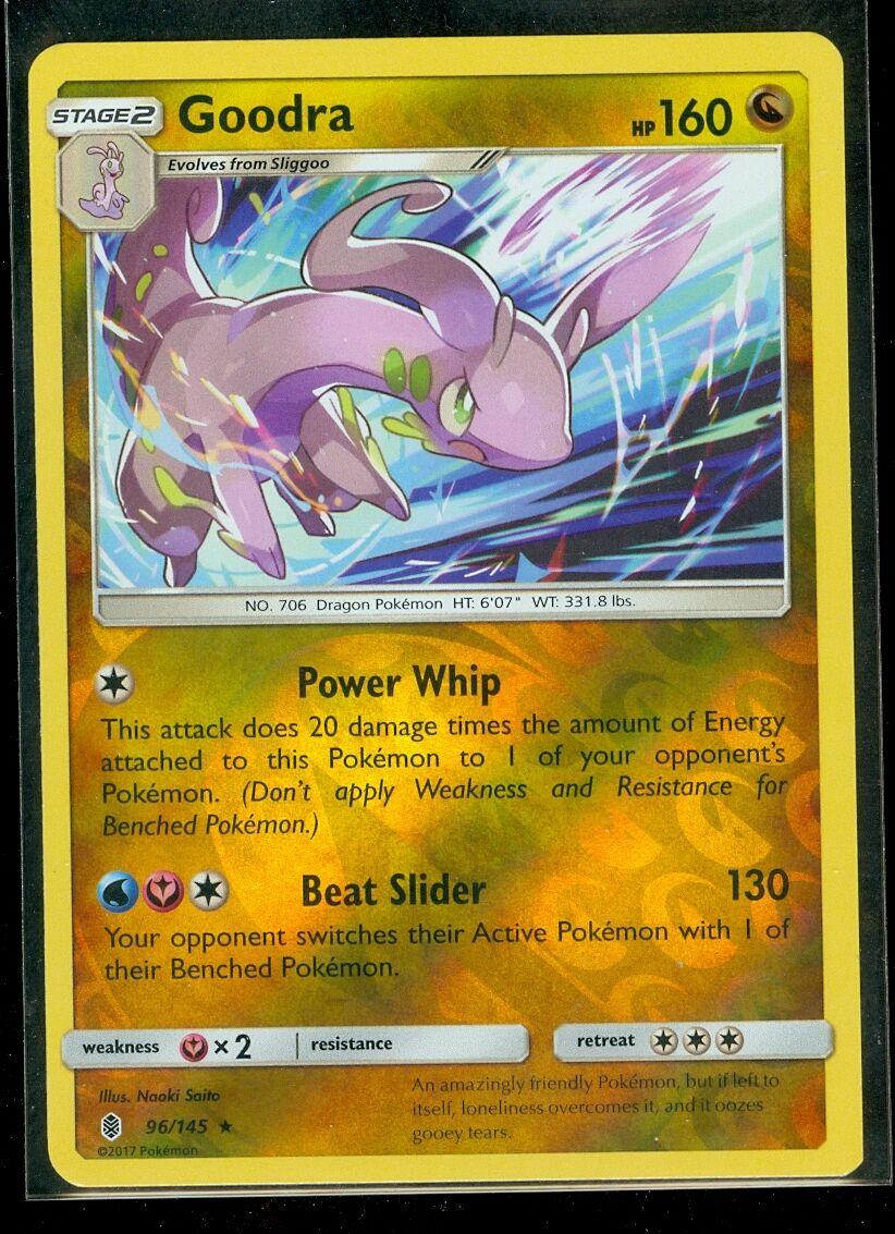 Goodra [Reverse Holo] #96 Prices | Pokemon Guardians Rising | Pokemon Cards