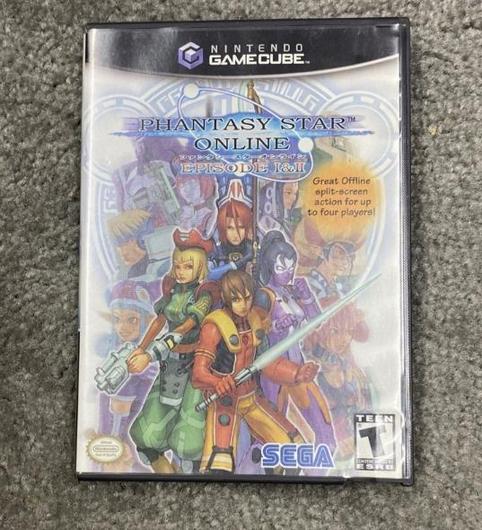Phantasy Star Online Episode I & II | Item, Box, and Manual | Gamecube