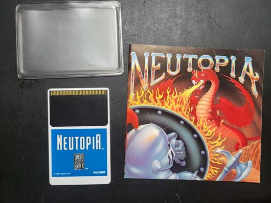 Neutopia | Item and Manual only | TurboGrafx-16
