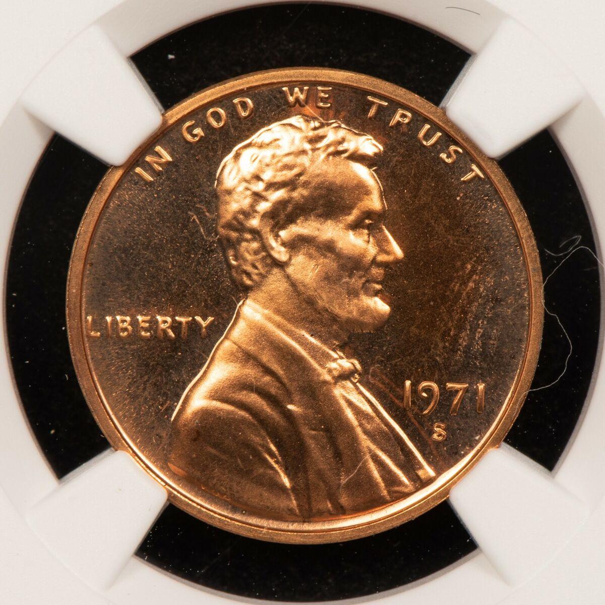 1971 S [DOUBLE DIE FS-103] Lincoln Memorial Penny Prices | Ungraded, NGC, PCGS Values