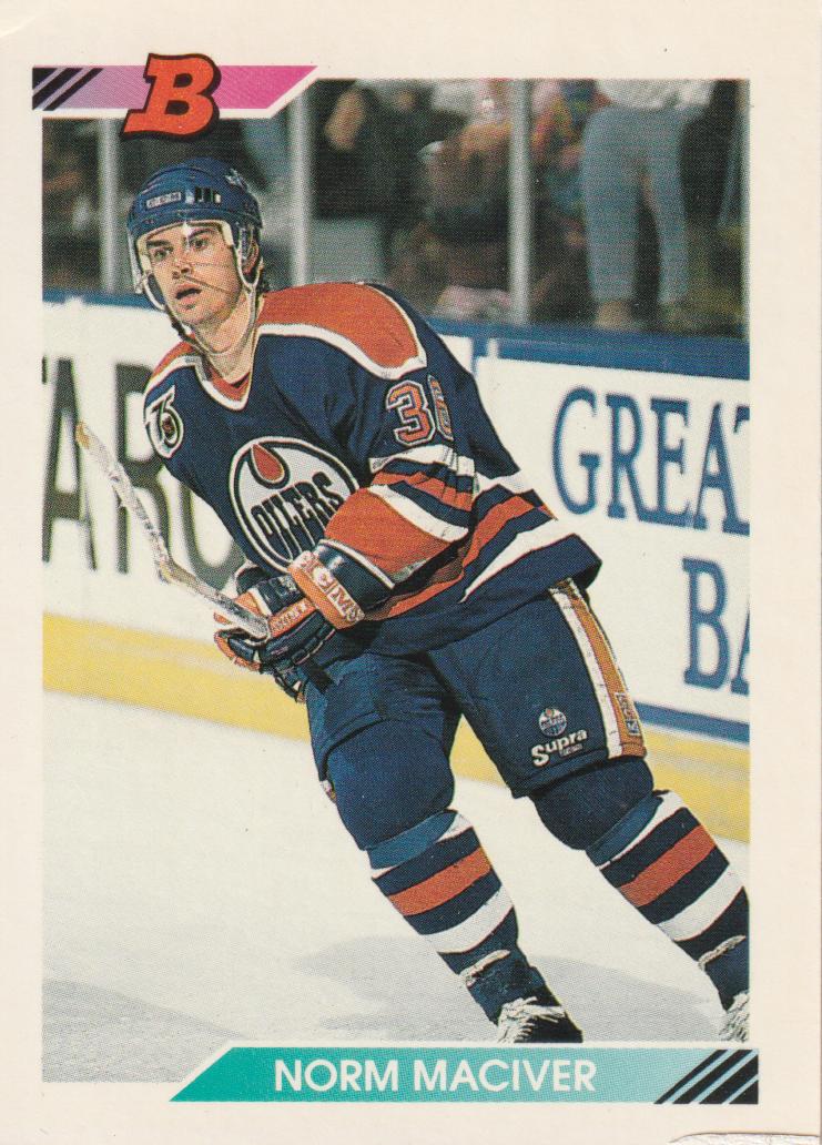 Norm Maciver #425 Prices | 1992 Bowman | Hockey Cards