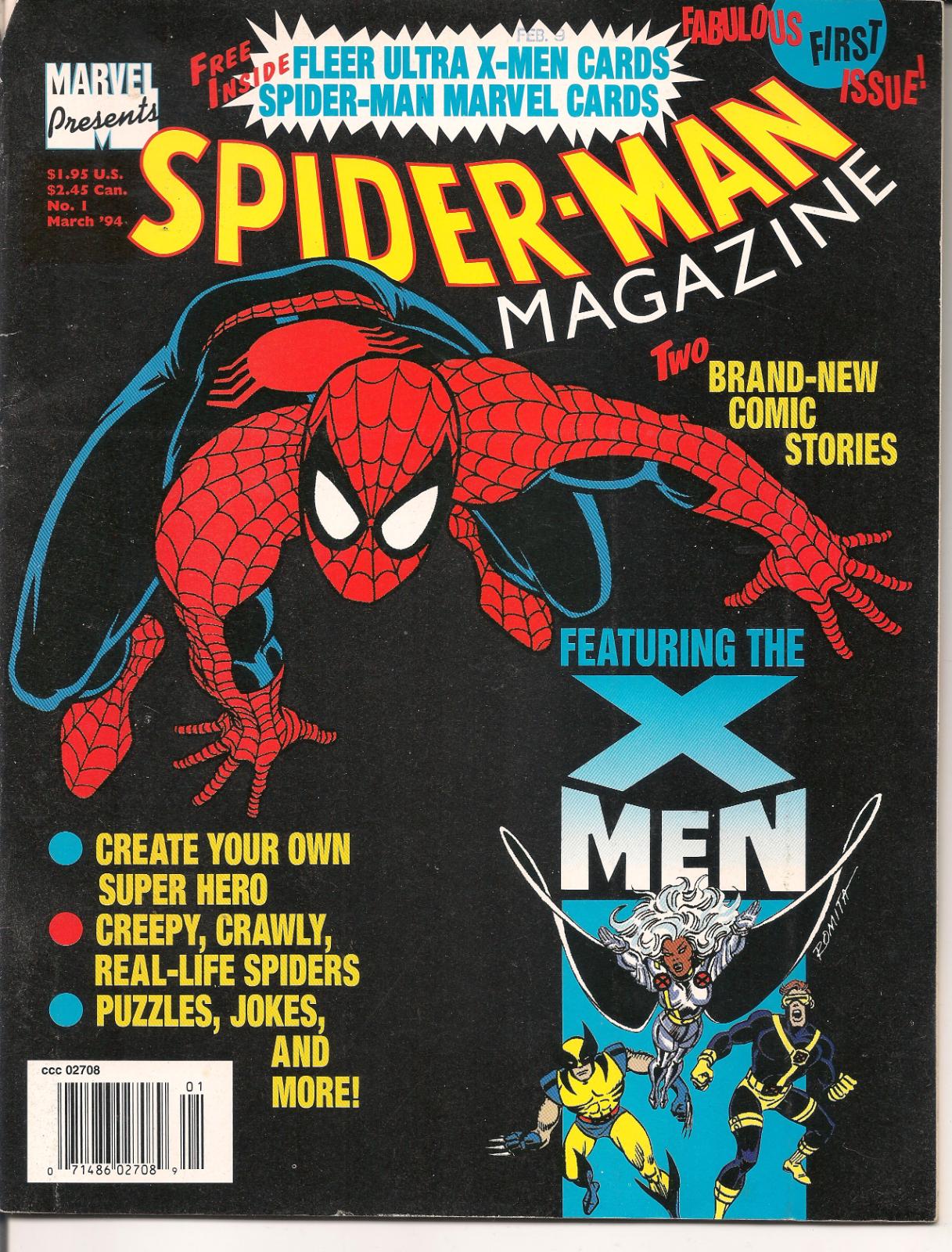 Spider-Man Magazine #1 (1994) Prices | Spider-Man Magazine Series