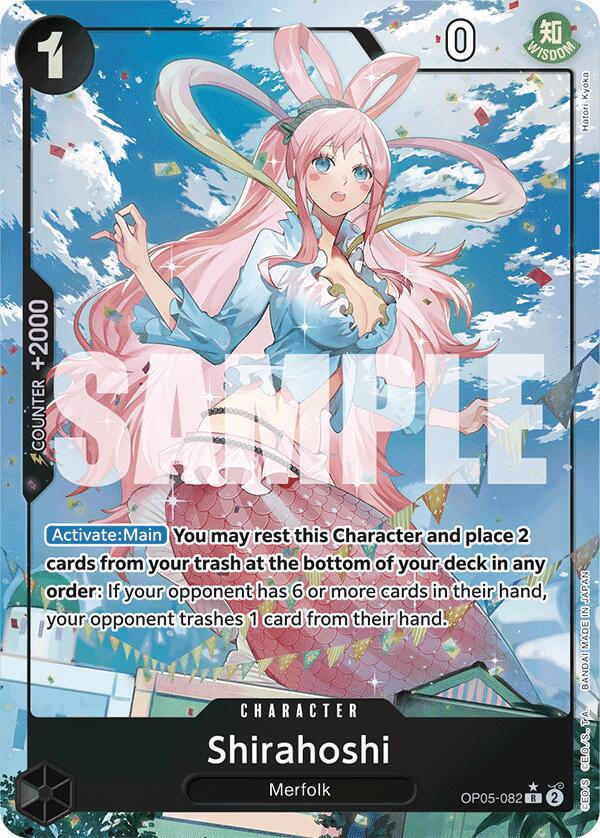 Shirahoshi [Full Art PRB-01] OP05-082 Prices | One Piece Awakening of ...