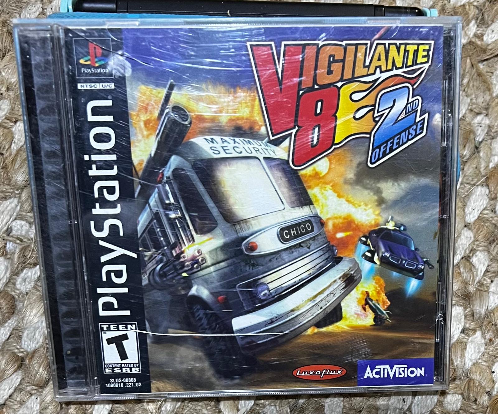 Vigilante 8 2nd Offense | Item, Box, and Manual | Playstation