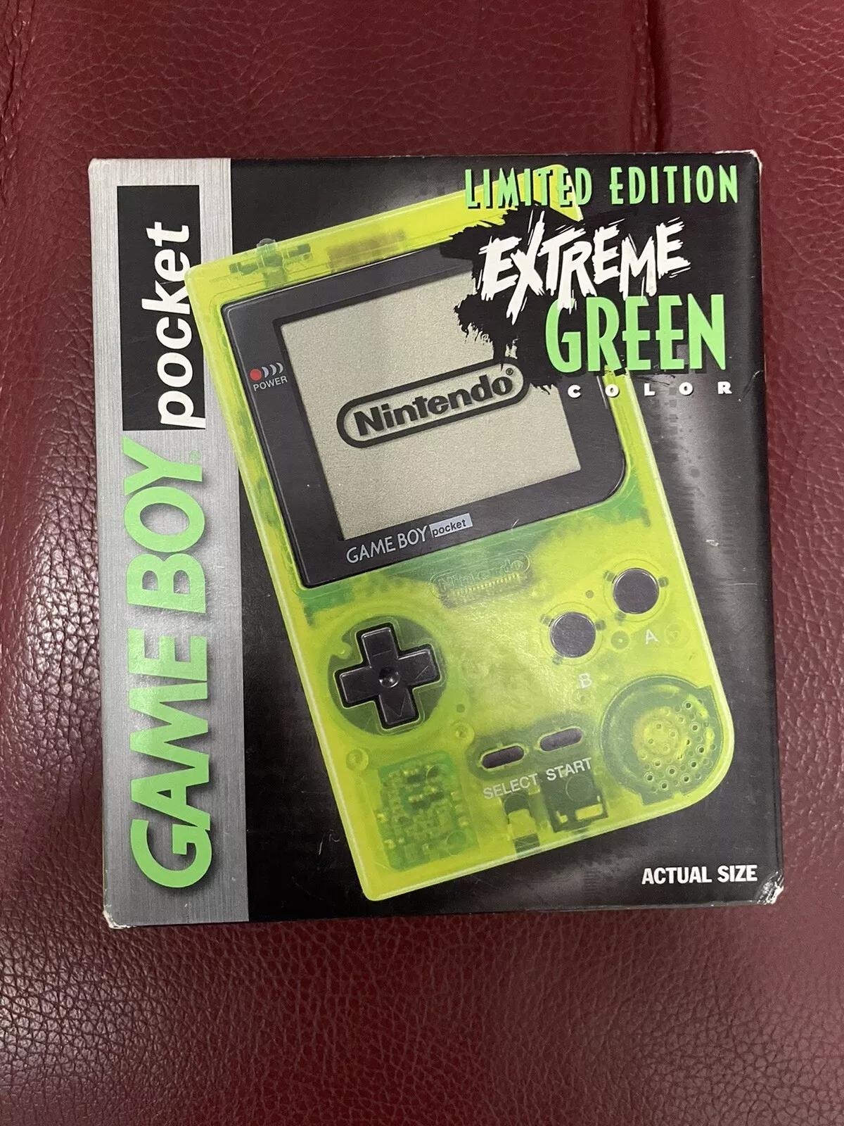 Game Boy Pocket [Extreme Green] Precios GameBoy | Compara precios ...