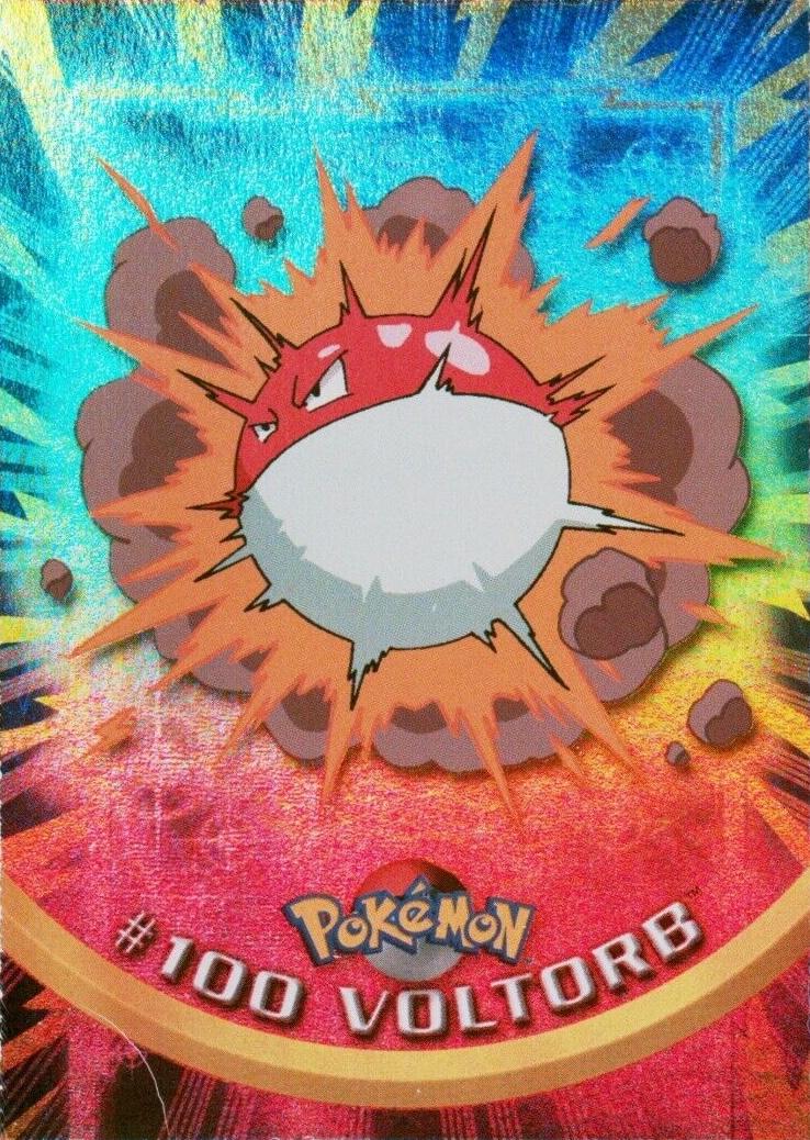 Voltorb [Rainbow Foil] #100 Prices | Pokemon 2000 Topps TV | Pokemon Cards
