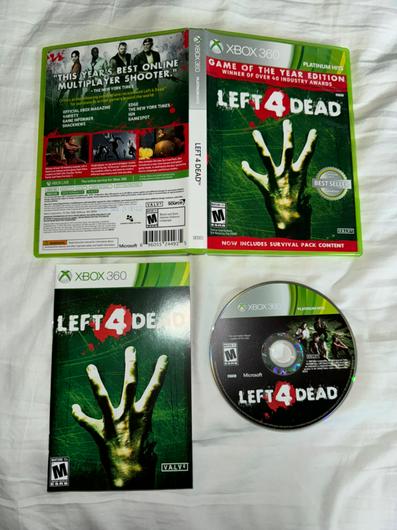 Left 4 Dead [Game of the Year Edition] | Item, Box, and Manual | Xbox 360