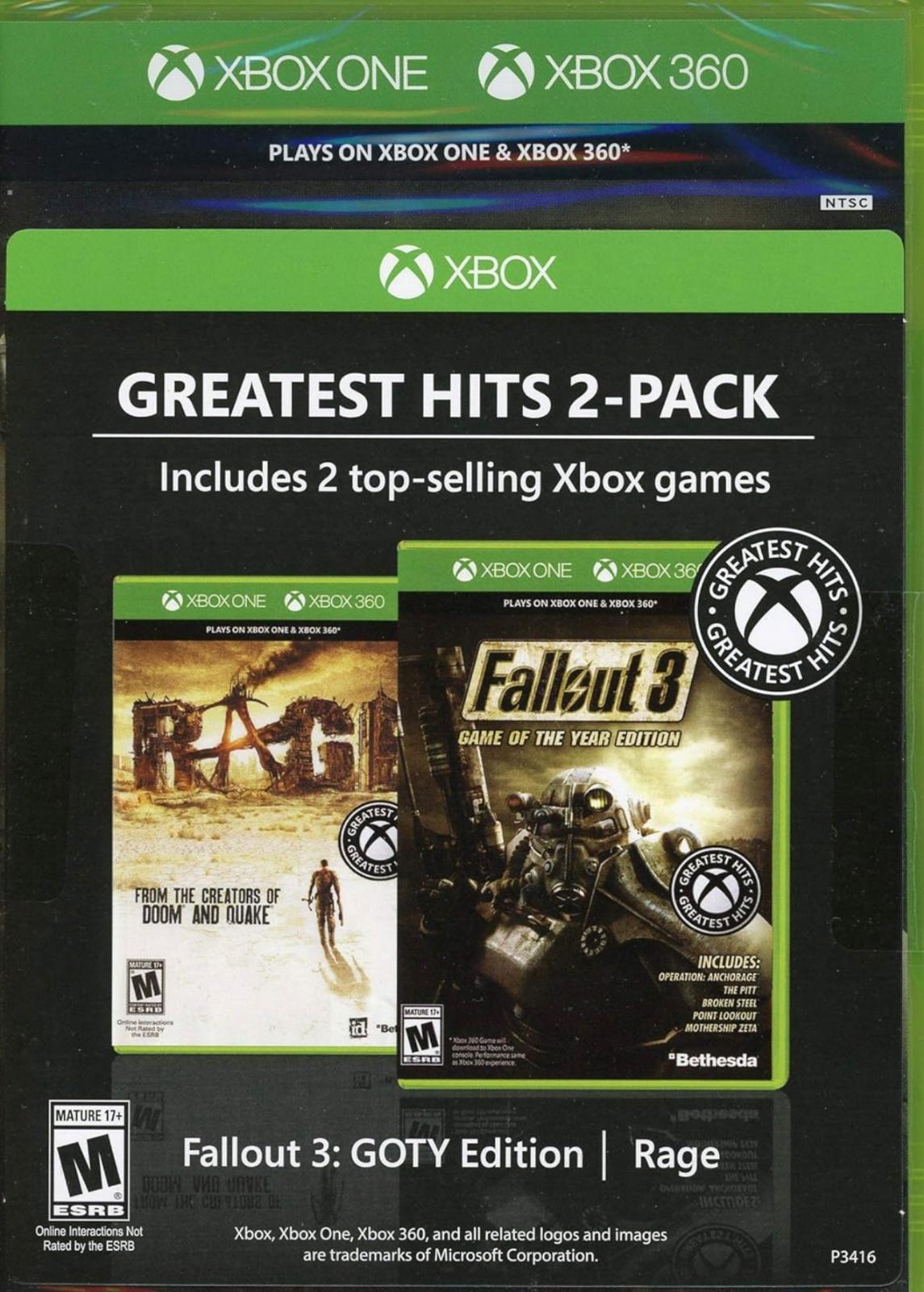 Greatest Hits 2-Pack Prices Xbox One | Compare Loose, CIB & New Prices