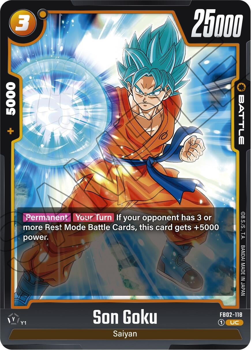 Son Goku FB02-118 Prices | Dragon Ball Fusion World Blazing Aura ...