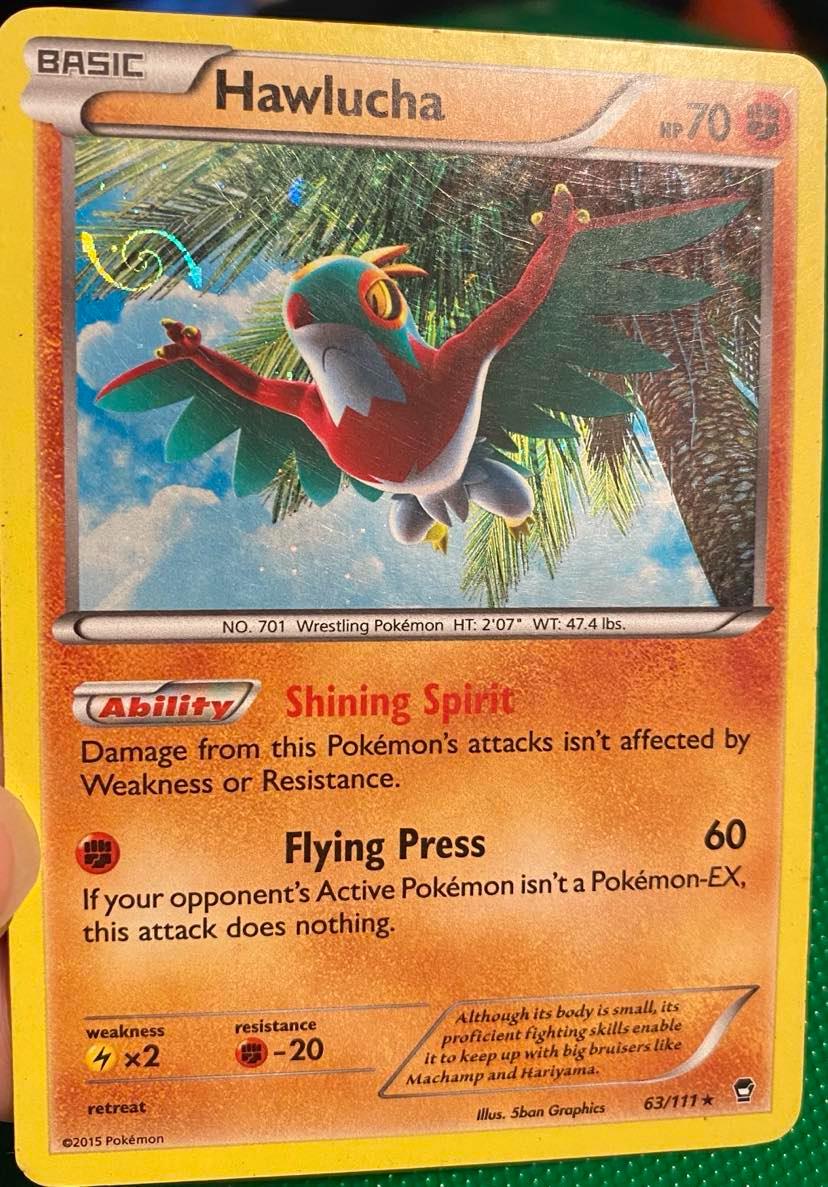 Hawlucha [Swirl Holo] #63 Prices | Pokemon Furious Fists | Pokemon Cards