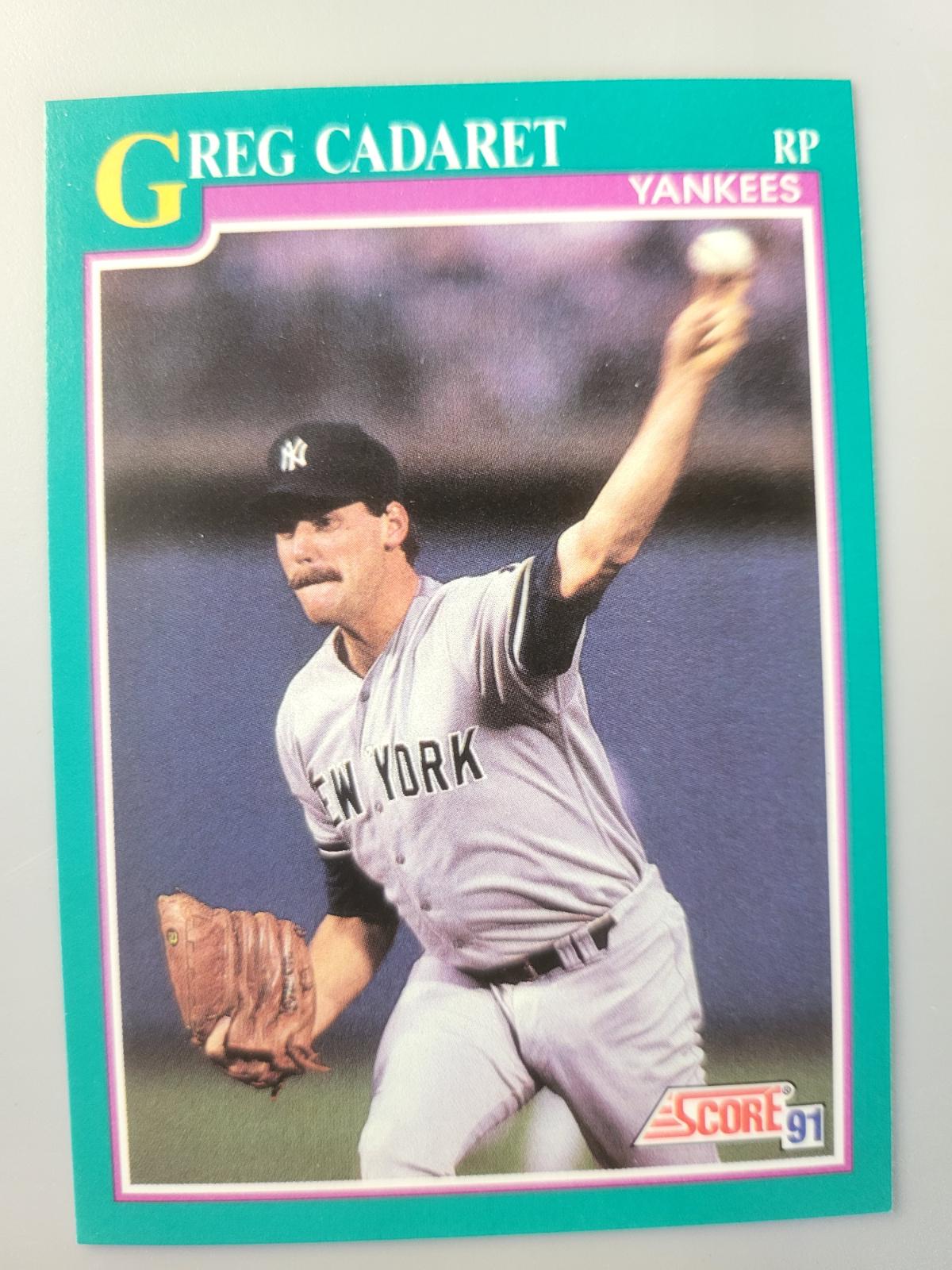 Greg Cadaret | Ungraded | 1991 Score