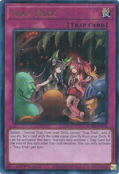 Trap Trick [Ultimate Rare] RA03-EN078 Prices | YuGiOh Quarter Century ...