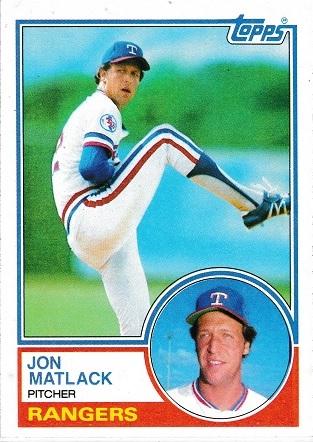 Jon Matlack #749 Prices | 1983 Topps | Baseball Cards
