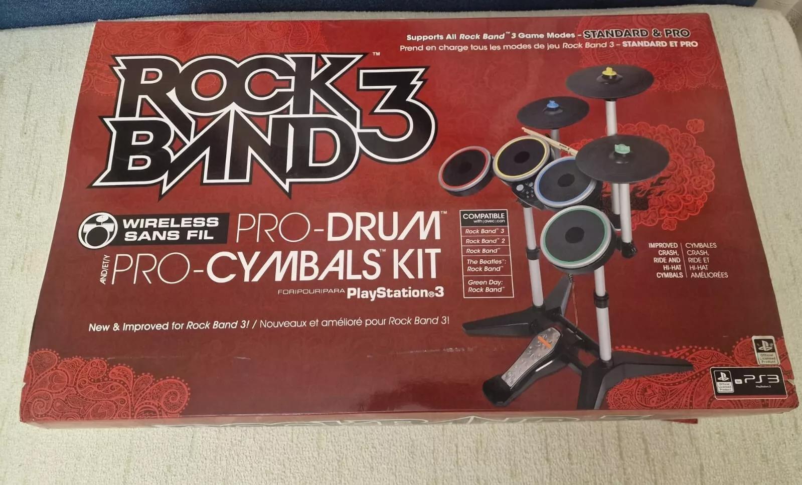 Rock Band 3 Wireless Pro-Drum And Pro-Cymbals Kit Prices Playstation 3 | Compare Loose, CIB ...