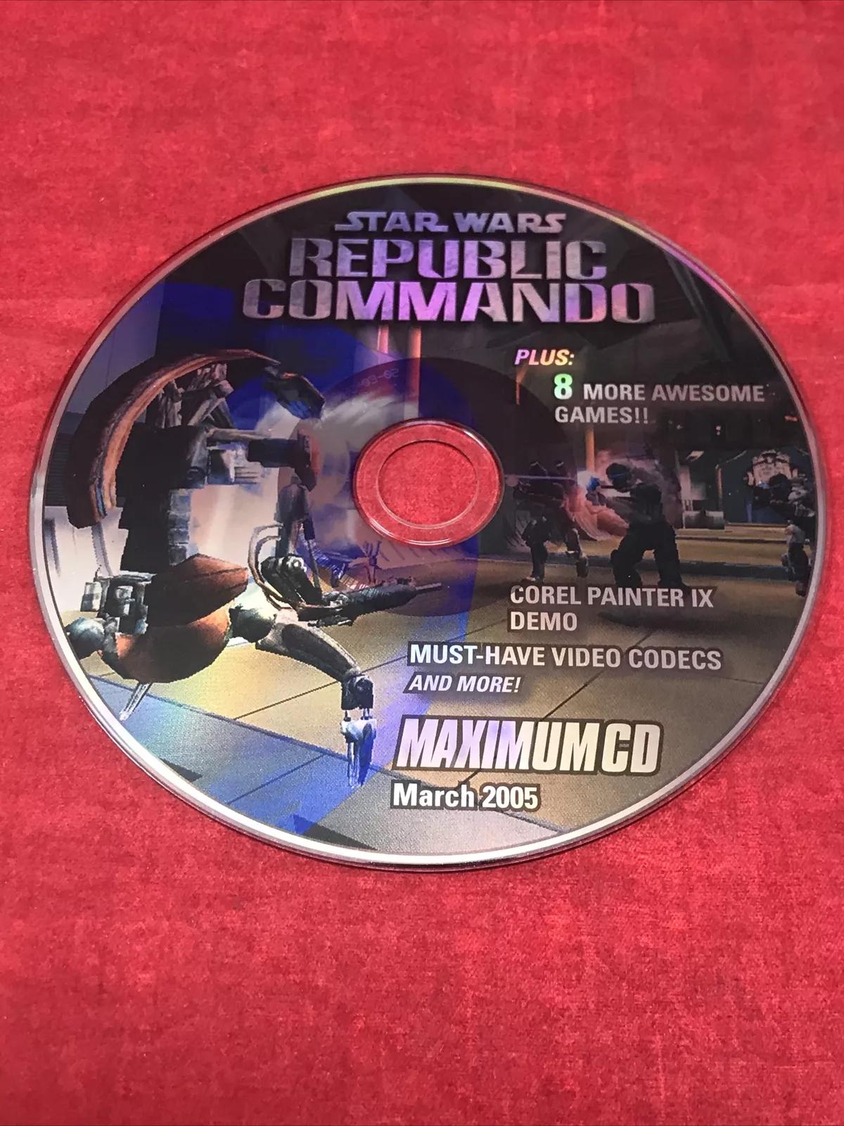 Maximum CD Demo Disc 2005 March Republic Commando Prices PC Games ...