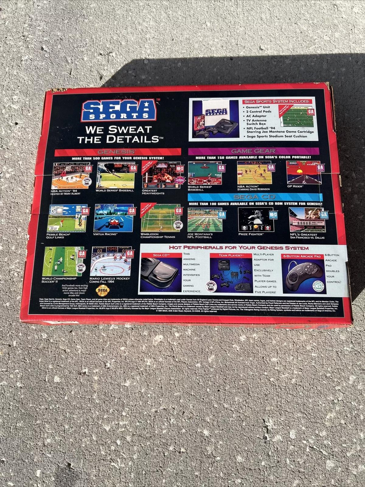 Sega Sports System NFL Prices Sega Genesis | Compare Loose, CIB & New Prices