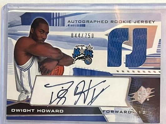 Dwight Howard [Signed Jersey] | Ungraded | 2004 Spx