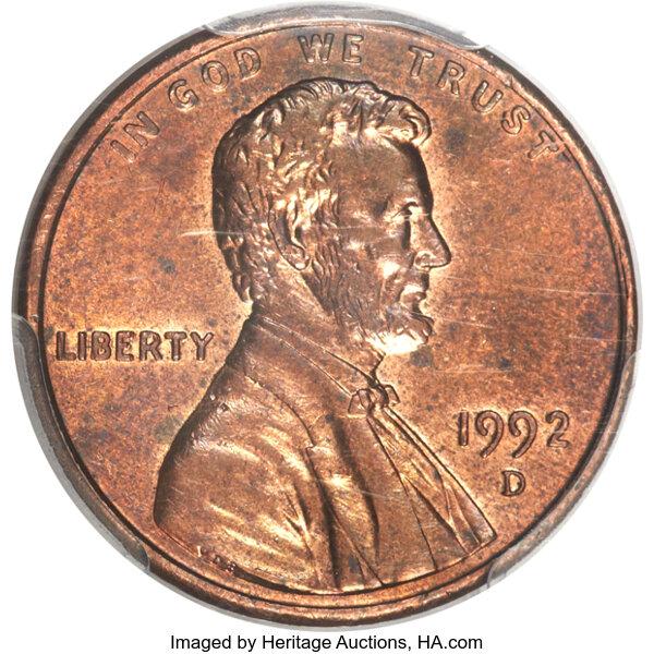 1992 D [CLOSE AM FS-901] Lincoln Memorial Penny Prices | Ungraded, NGC ...
