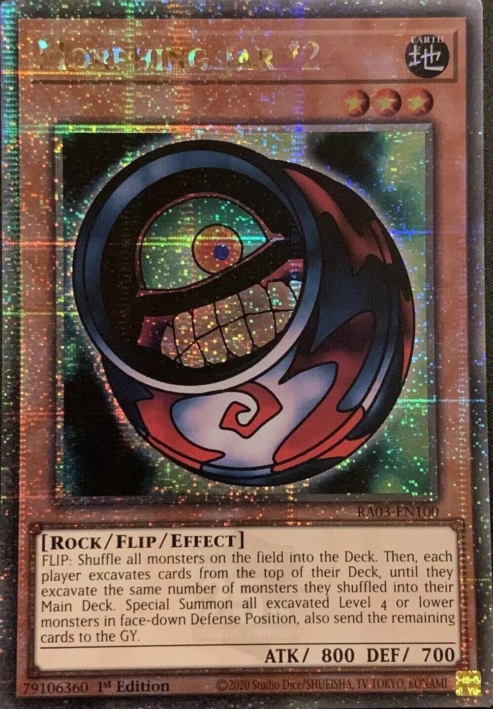 Цены на Morphing Jar #2 [Quarter Century Secret Rare] RA03-EN100 ...