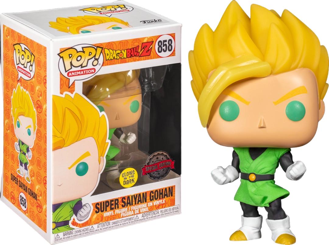 Super Saiyan Gohan Green Suit [GITD] #858 Prices | Funko POP Animation ...