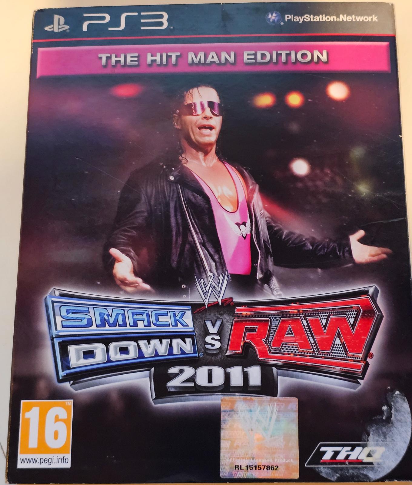 WWE Smackdown Vs, Raw 2011 [The Hit Man Edition] Precios PAL ...