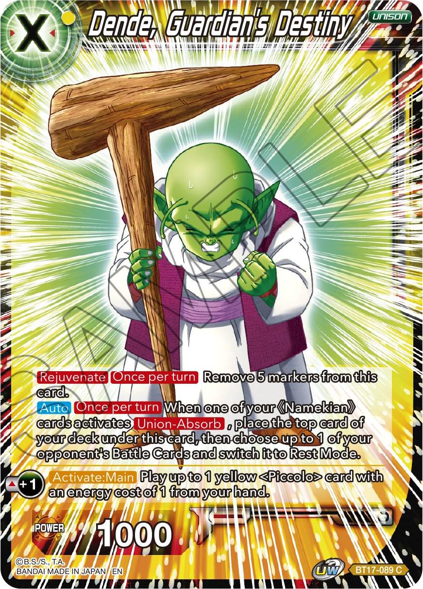 Dende Guardian's Destiny BT17-089 Prices | Dragon Ball Super Ultimate ...