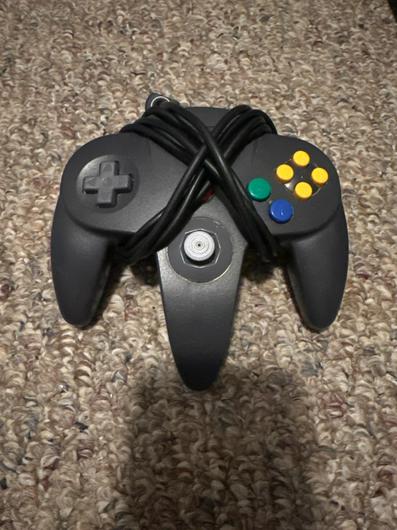 Black Controller | Item only | Nintendo 64