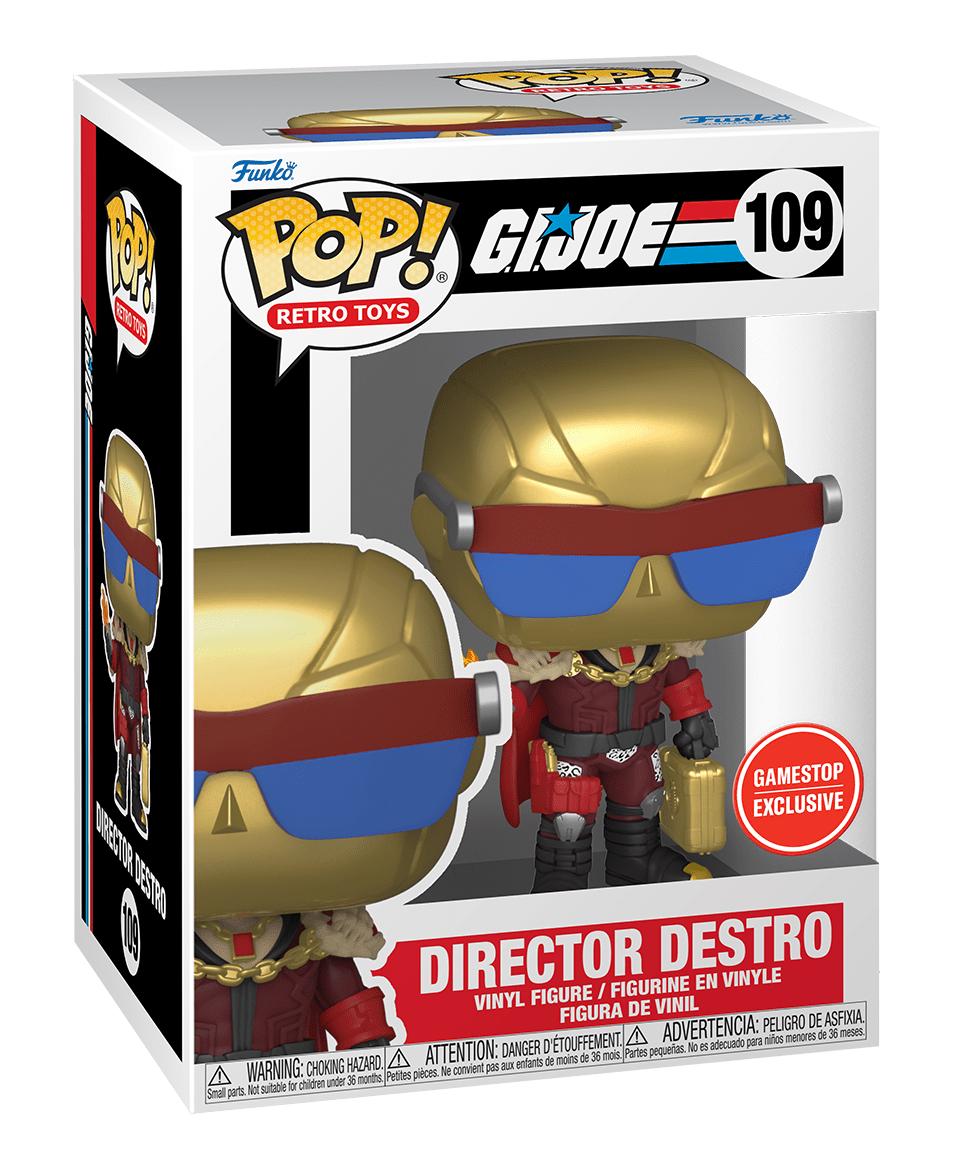 Director Destro #109 Prices | Funko POP Retro Toys | New & Loose Values