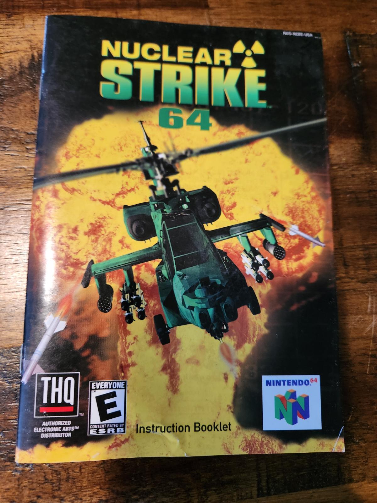 Nuclear Strike | Manual only | Nintendo 64