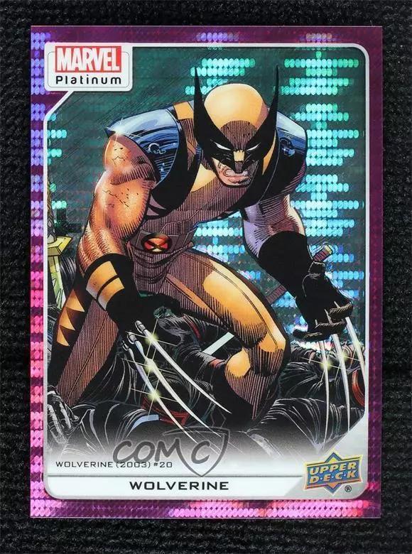 Wolverine [Pink Pulsar] #182 Prices | Marvel 2023 Upper Deck Platinum ...