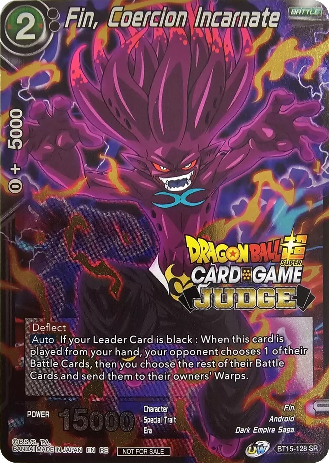 Fin, Coercion Incarnate [Judge Pack Vol.12] BT15-128 Prices | Dragon ...