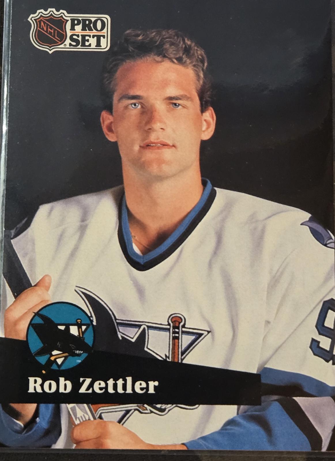 Rob Zettler [French] #330 Prices | 1991 Pro Set | Hockey Cards